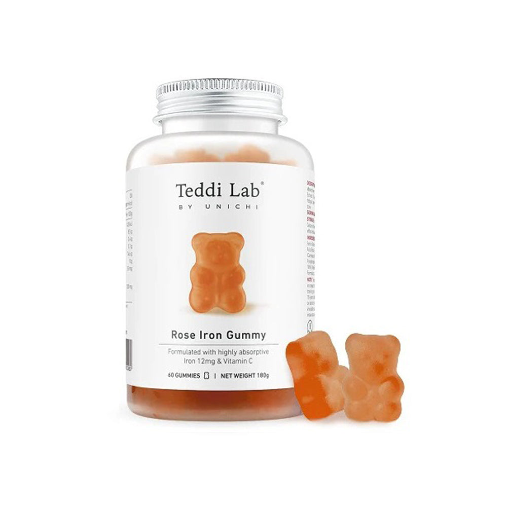 Unichi Gummy Rose Iron Gummy 60 – Natural Health
